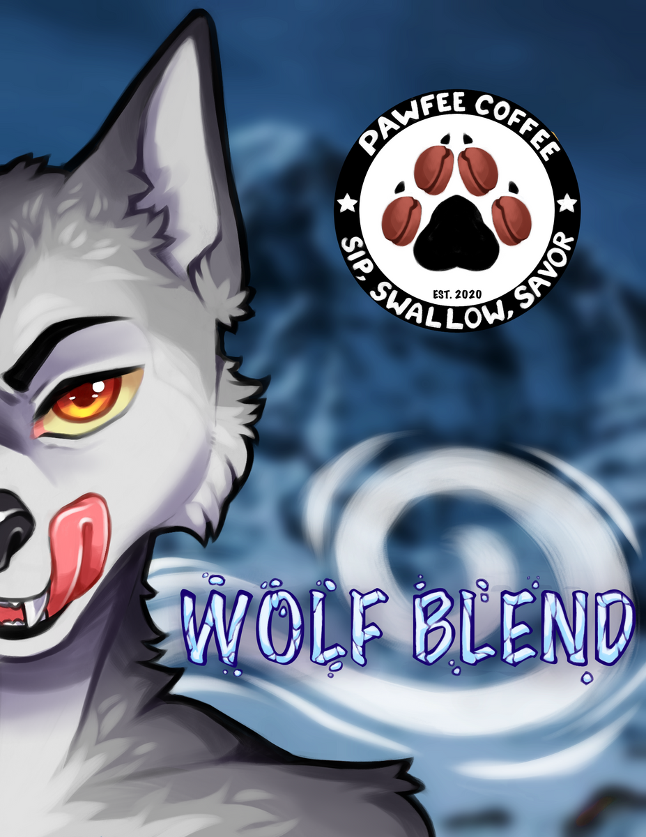 Wolf Blend Dark Roast Coffee - Bold & Rich Flavor | Pawfee Coffee